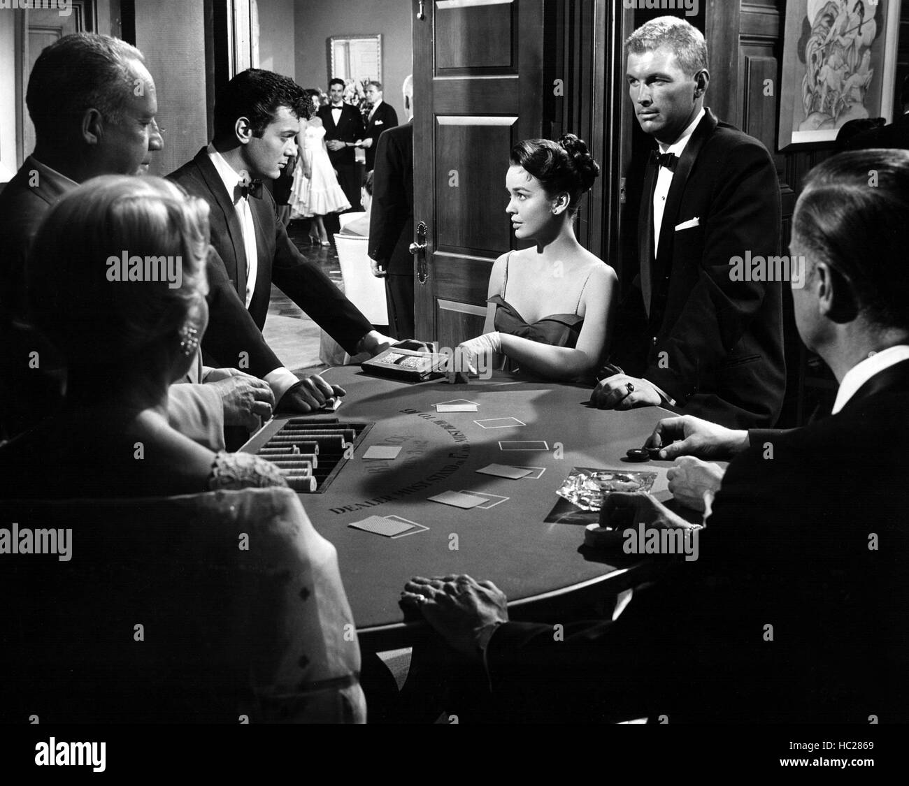 MISTER CORY, Tony Curtis, Kathryn Grant, Glenn Kramer, 1957 Stock Photo ...