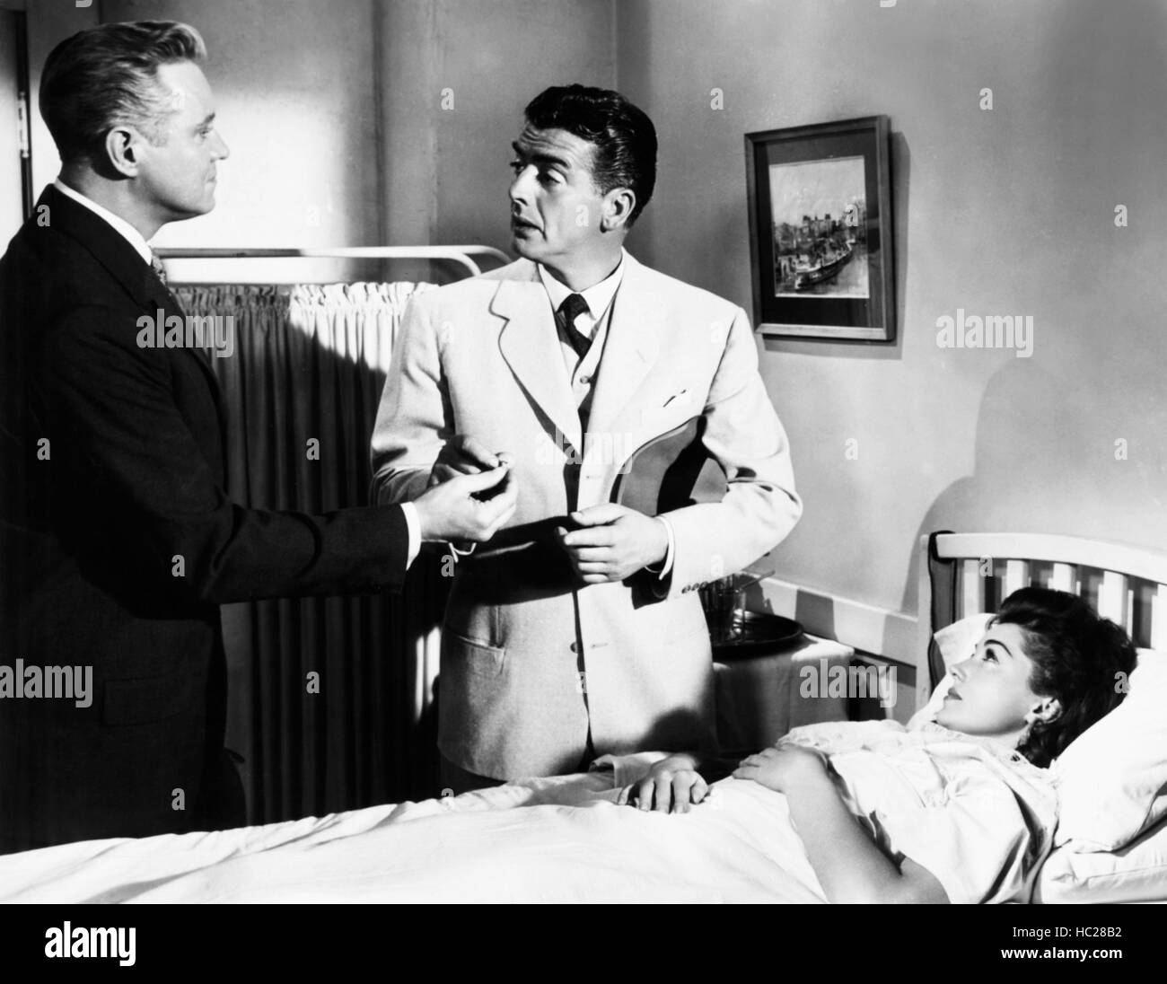 MILLION DOLLAR MERMAID, from left, David Brian, Victor Mature, Esther ...