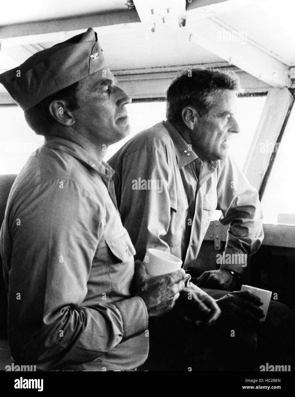 MIDWAY, Charlton Heston, Robert Webber, 1976 Stock Photo - Alamy