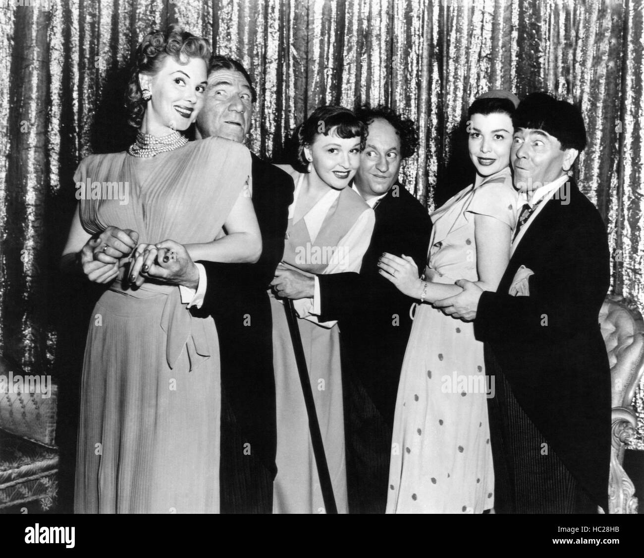 A MISSED FORTUNE, from left: Suzanne Ridgeway, Shemp Howard, Nanette ...