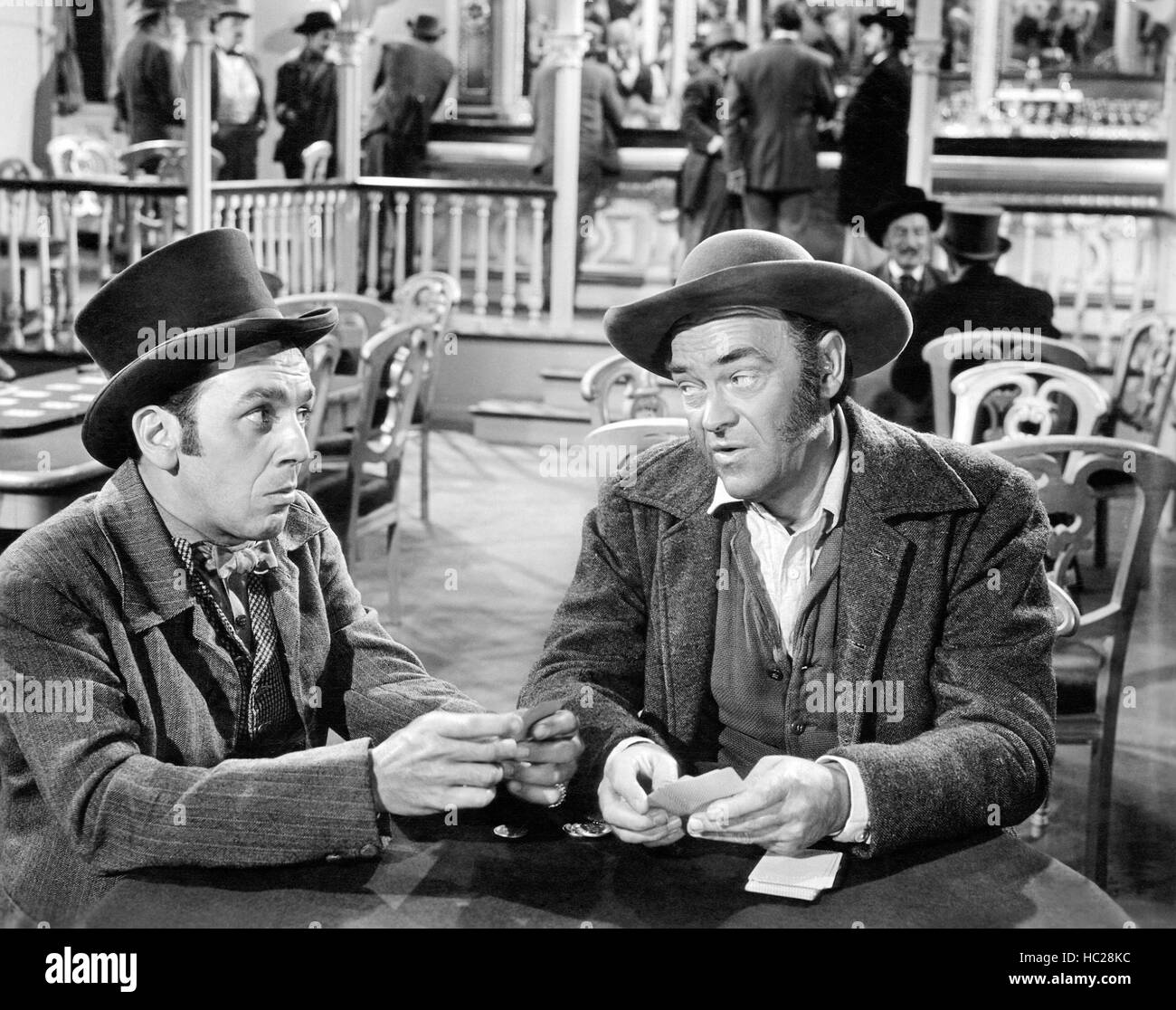 THE MISSISSIPPI GAMBLER, from left, King Donovan, John McIntire, 1953 ...