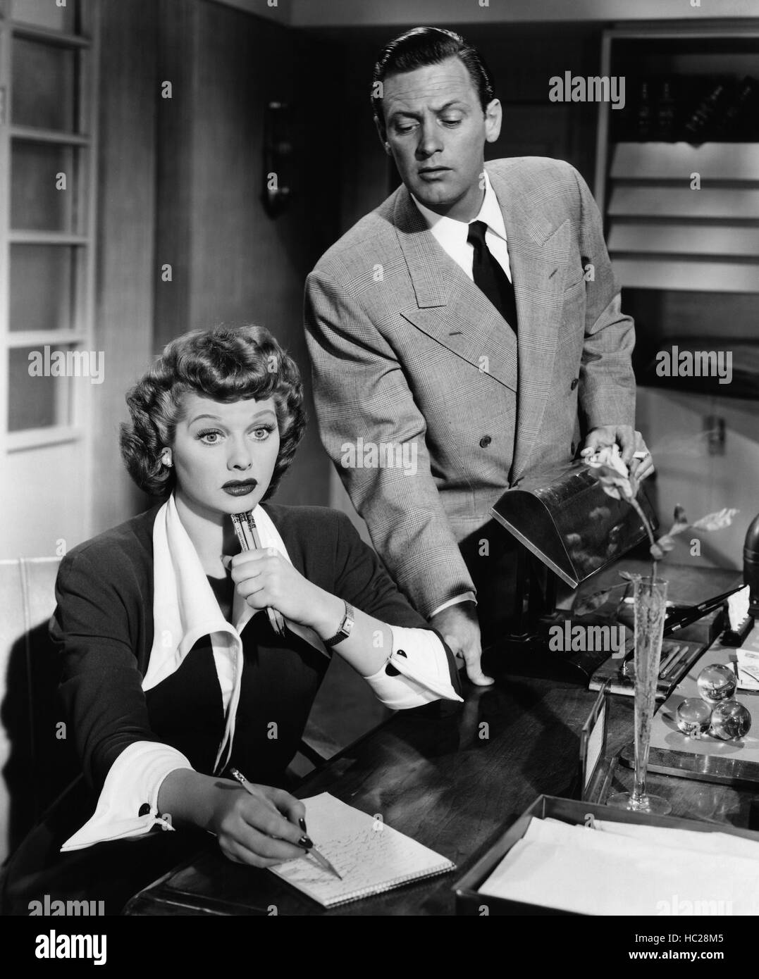 MISS GRANT TAKES RICHMOND, Lucille Ball, William Holden, 1949 Stock ...