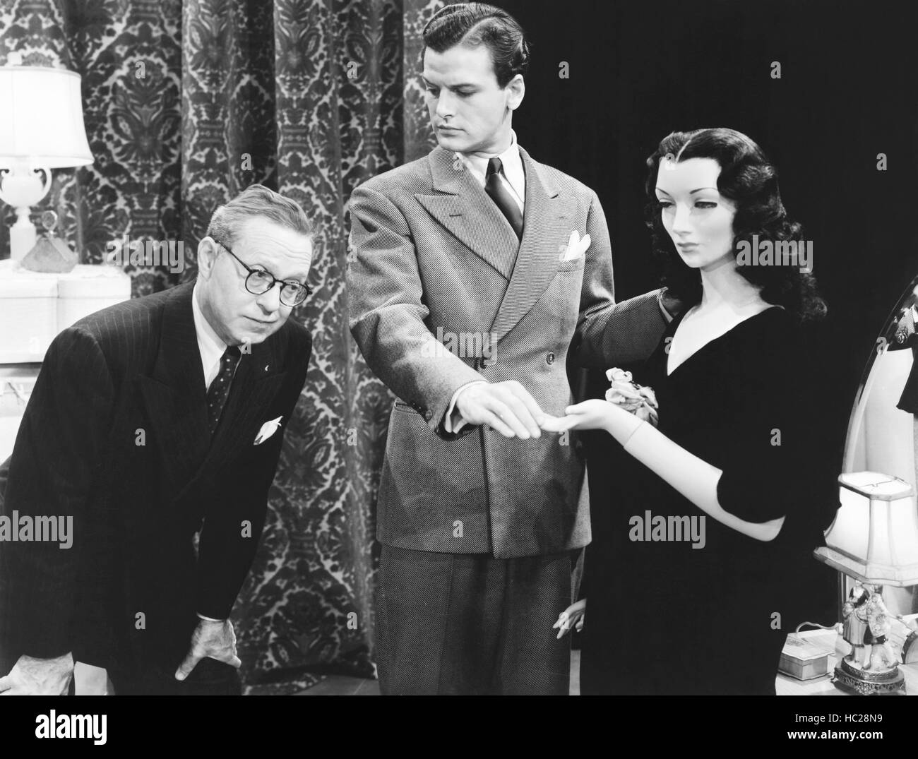 MISBEHAVING HUSBANDS, from left: Harry Langdon, Gig Young, 1940 Stock ...