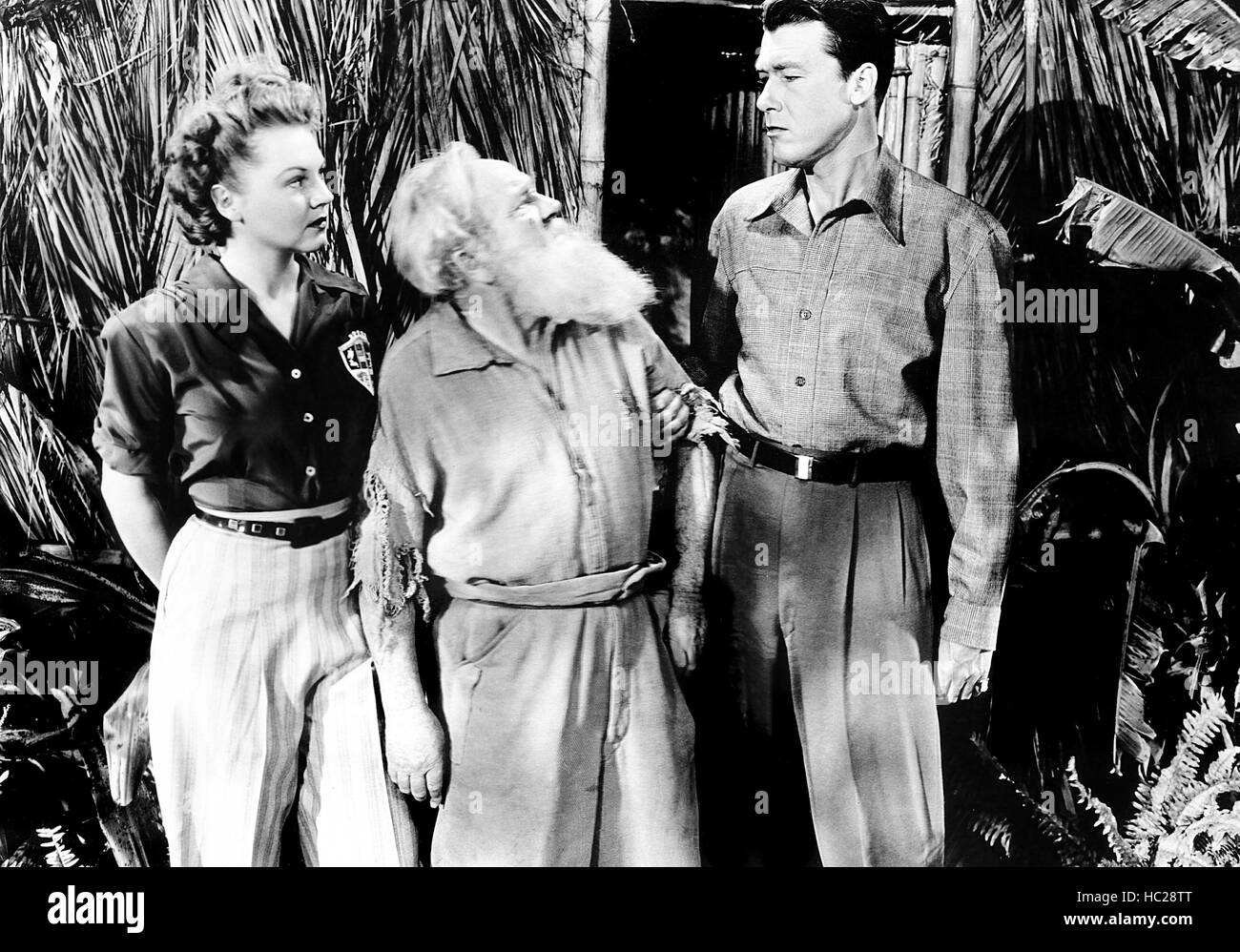 MIRACULOUS JOURNEY, l-r: June Storey, George Cleveland, Jim Bannon ...