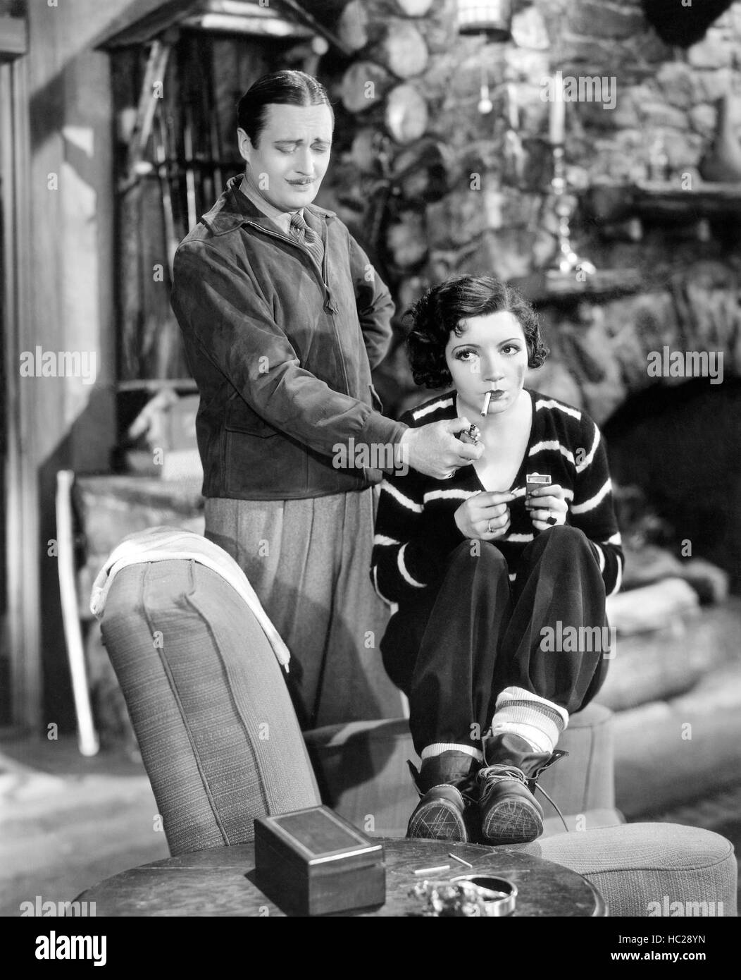 MISLEADING LADY, from left: Edmund Lowe, Claudette Colbert, 1932 Stock ...