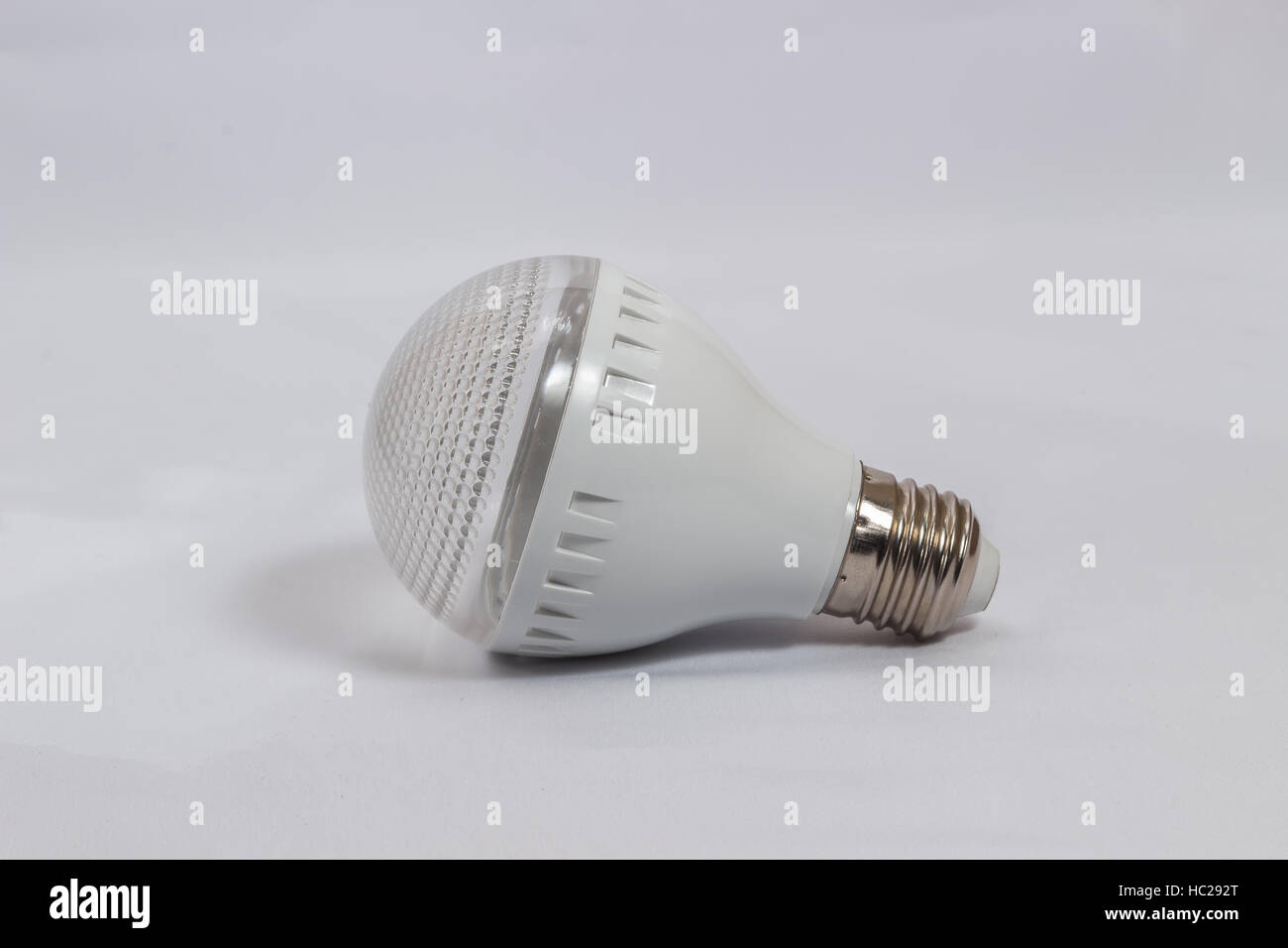 LED Lights Bulb on white background Stock Photo - Alamy