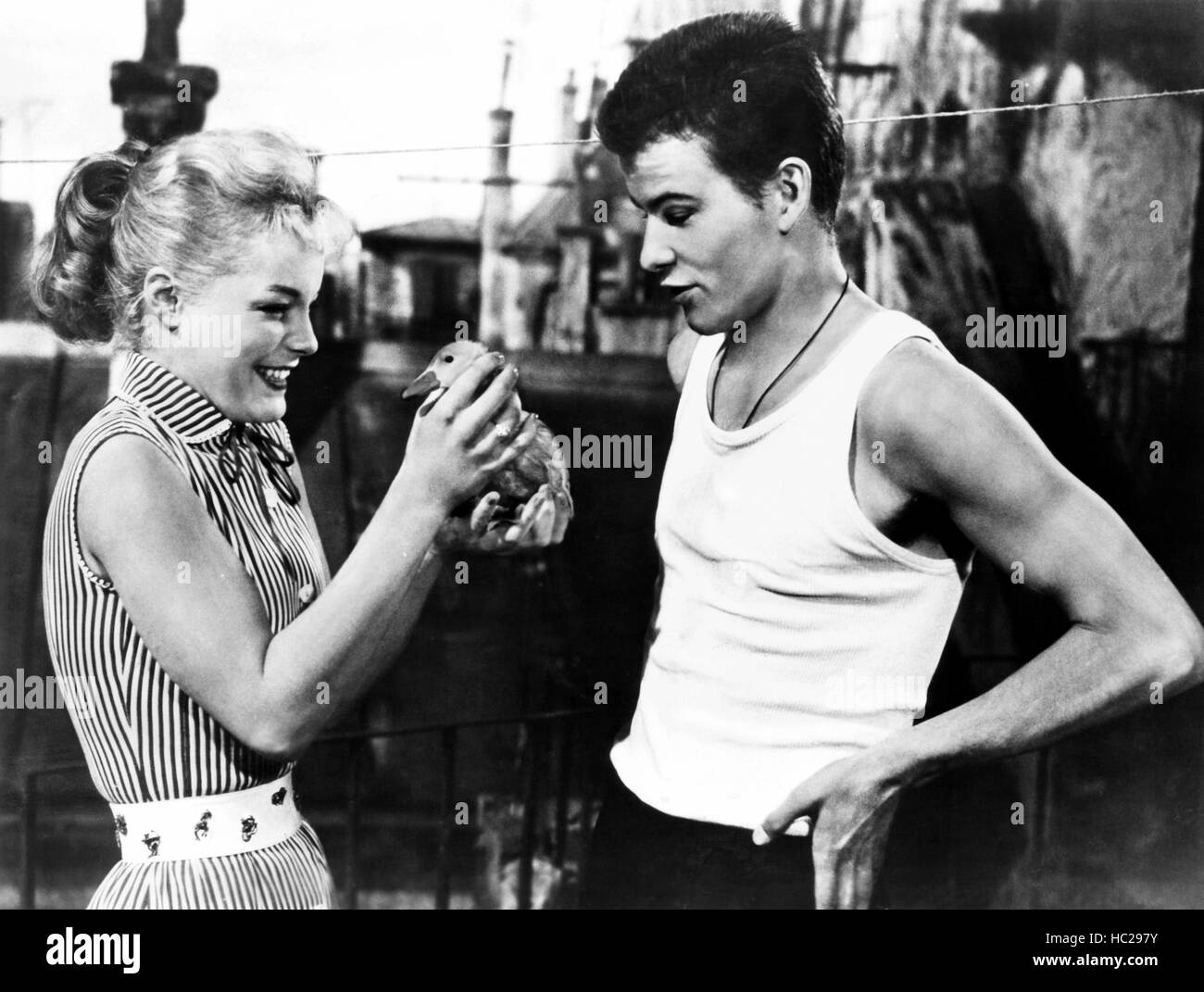 MONPTI, from left, Romy Schneider, Horst Buccholz, 1957 Stock Photo - Alamy