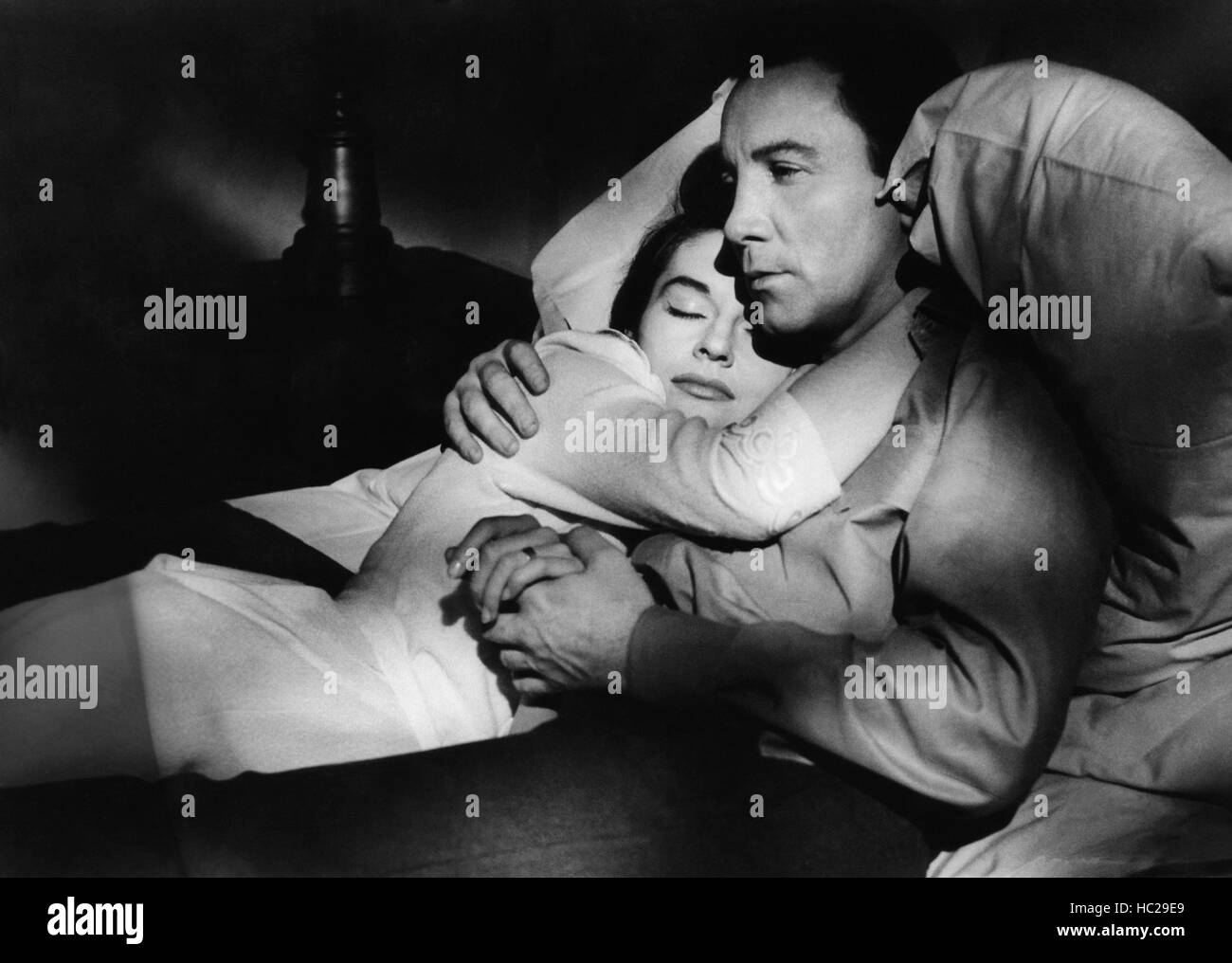 MONKEY ON MY BACK, Cameron Mitchell, Dianne Foster, 1957 Stock Photo ...