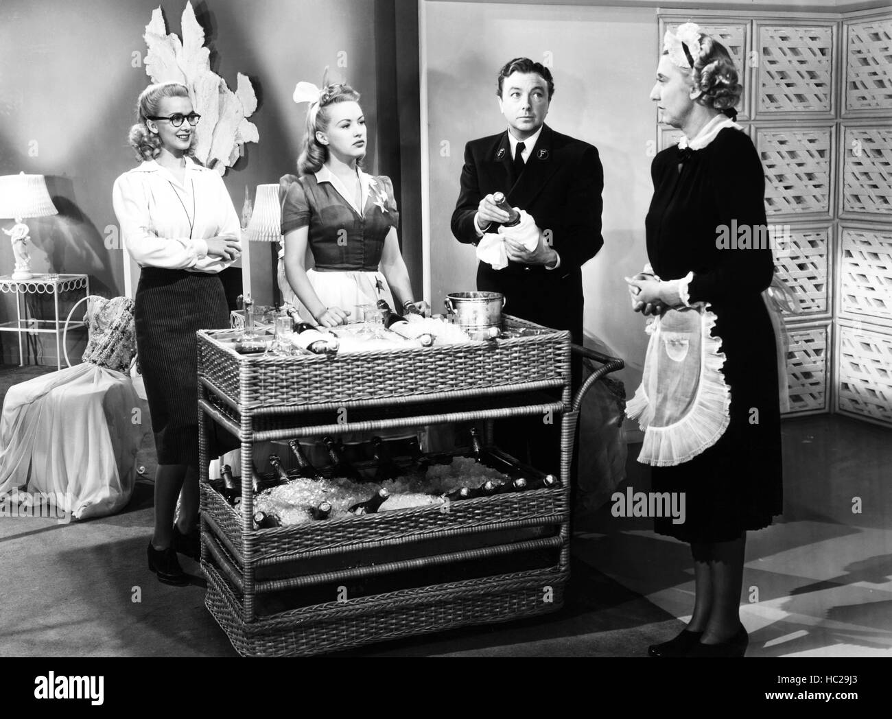 MOON OVER MIAMI, from left: Carole Landis, Betty Grable, Jack Haley ...