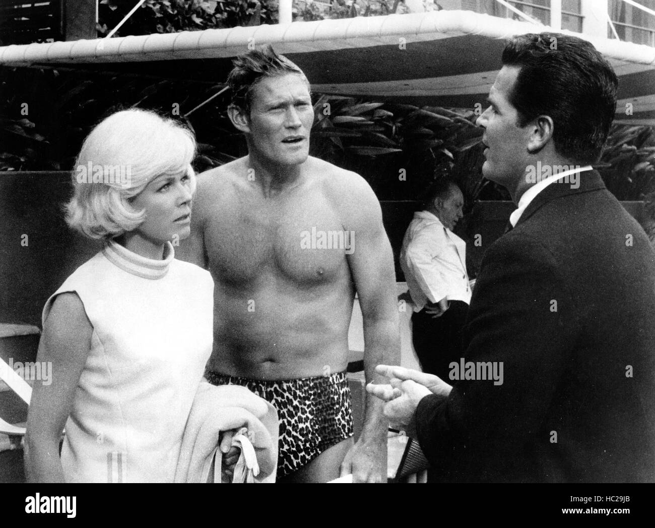 MOVE OVER, DARLING, Doris Day, Chuck Connors, James Garner, 1963 Stock ...