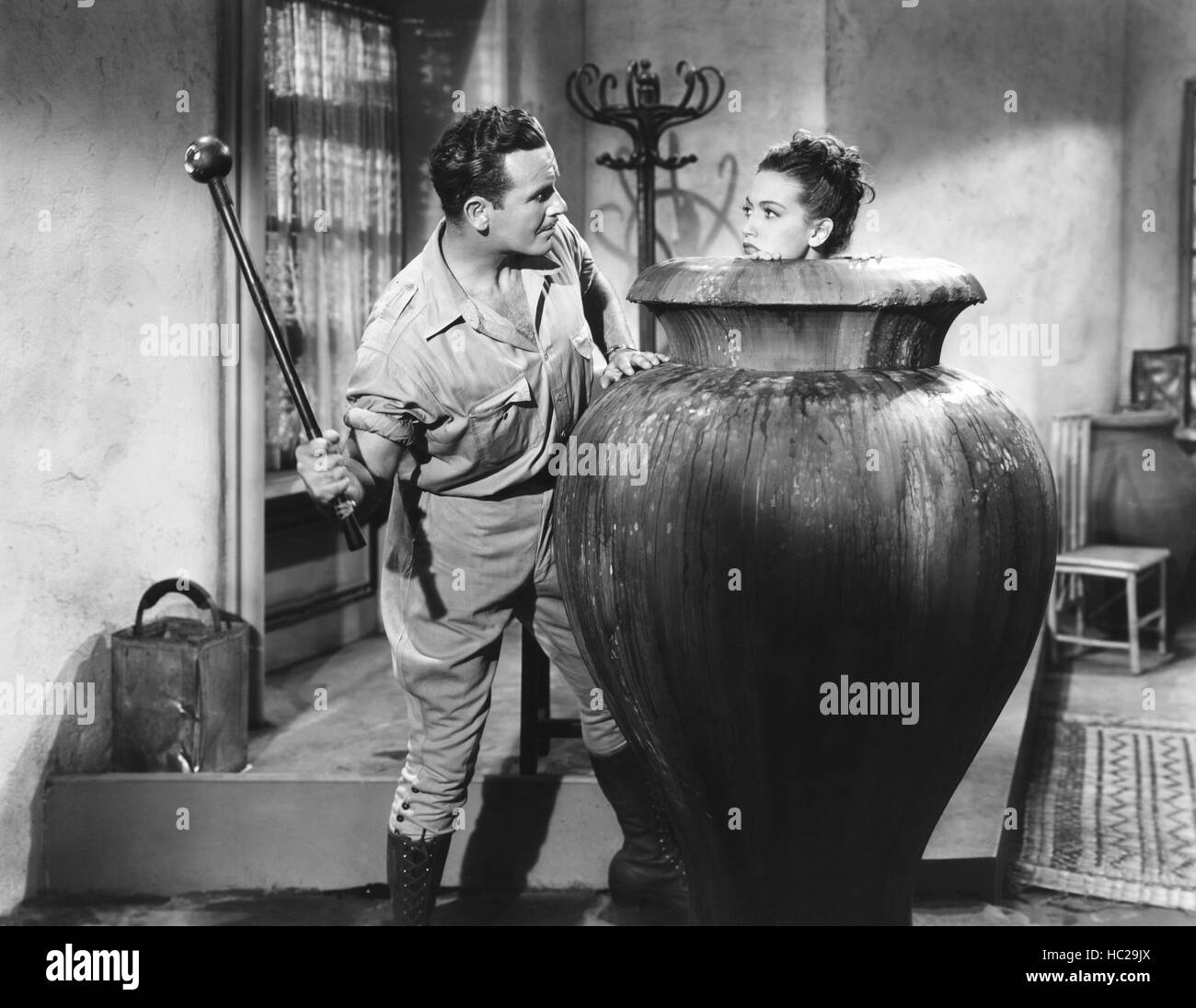 MOON OVER BURMA, from left, Preston Foster, Dorothy Lamour, 1940 Stock ...