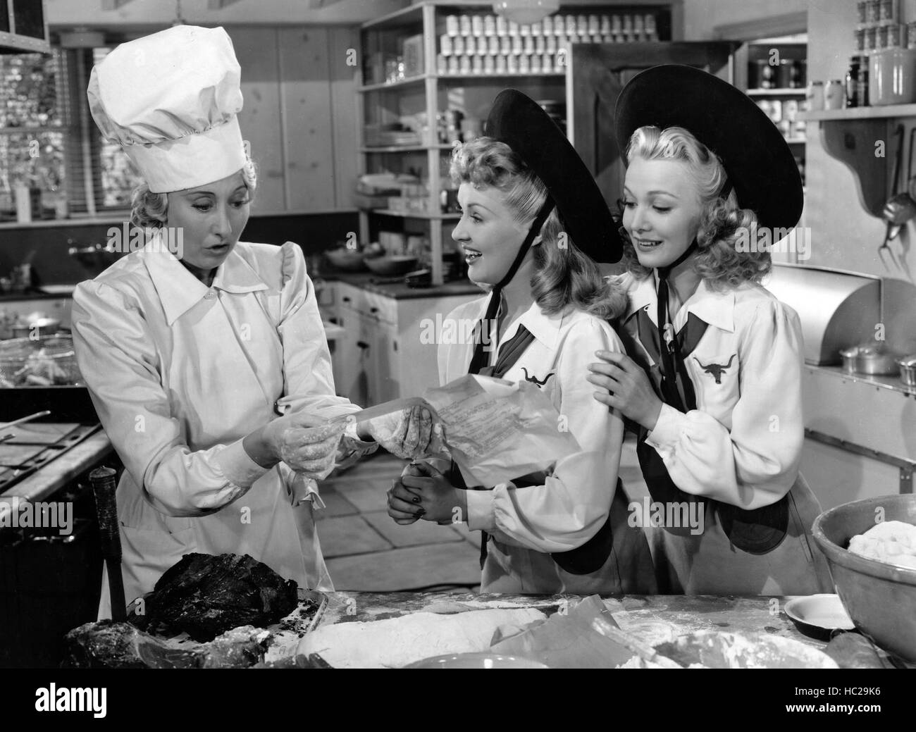 MOON OVER MIAMI, Charlotte Greenwood, Betty Grable, Carole Landis, 1941 ...
