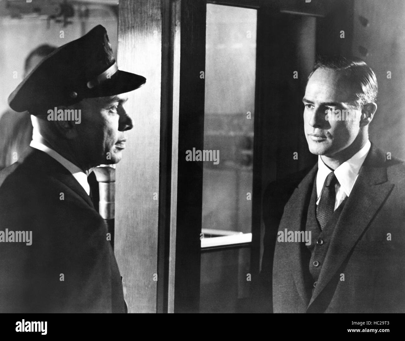 MORITURI, from left: Yul Brynner, Marlon Brando, 1965. TM & Copyright ...