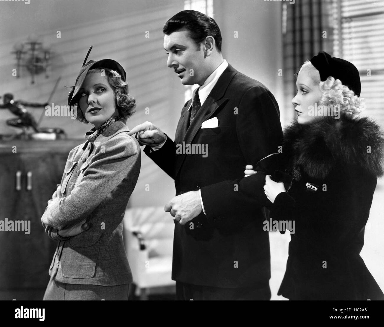 MORE THAN A SECRETARY, Dorthea Kent, George Brent, 1936 Stock Photo - Alamy