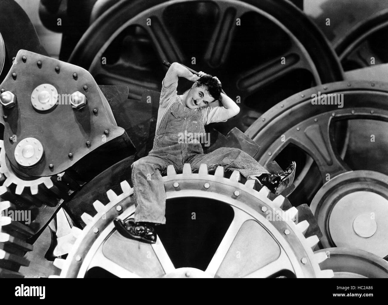 MODERN TIMES, Charlie Chaplin, 1936 Stock Photo - Alamy