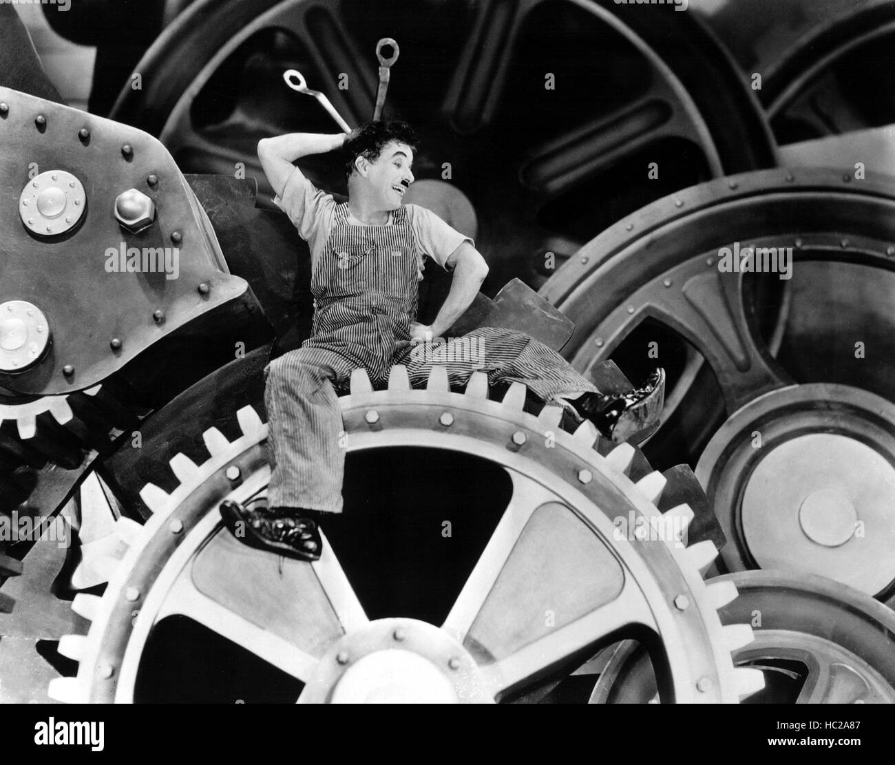 MODERN TIMES, Charlie Chaplin, 1936 Stock Photo - Alamy