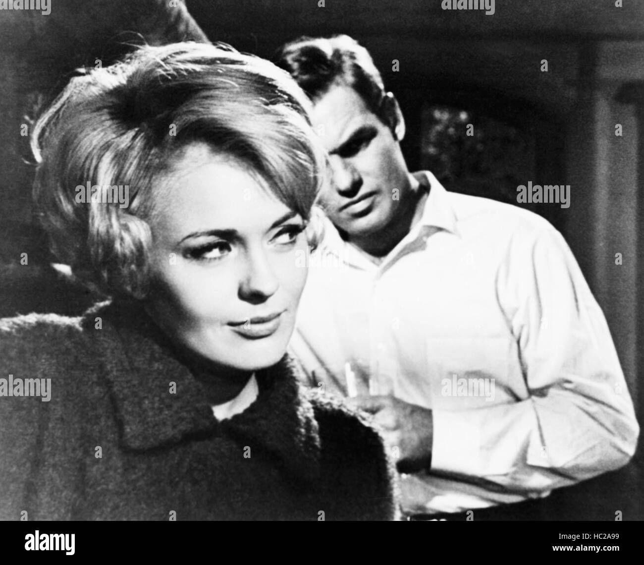 MOMENT TO MOMENT, from left: Jean Seberg, Sean Garrison, 1965 Stock ...