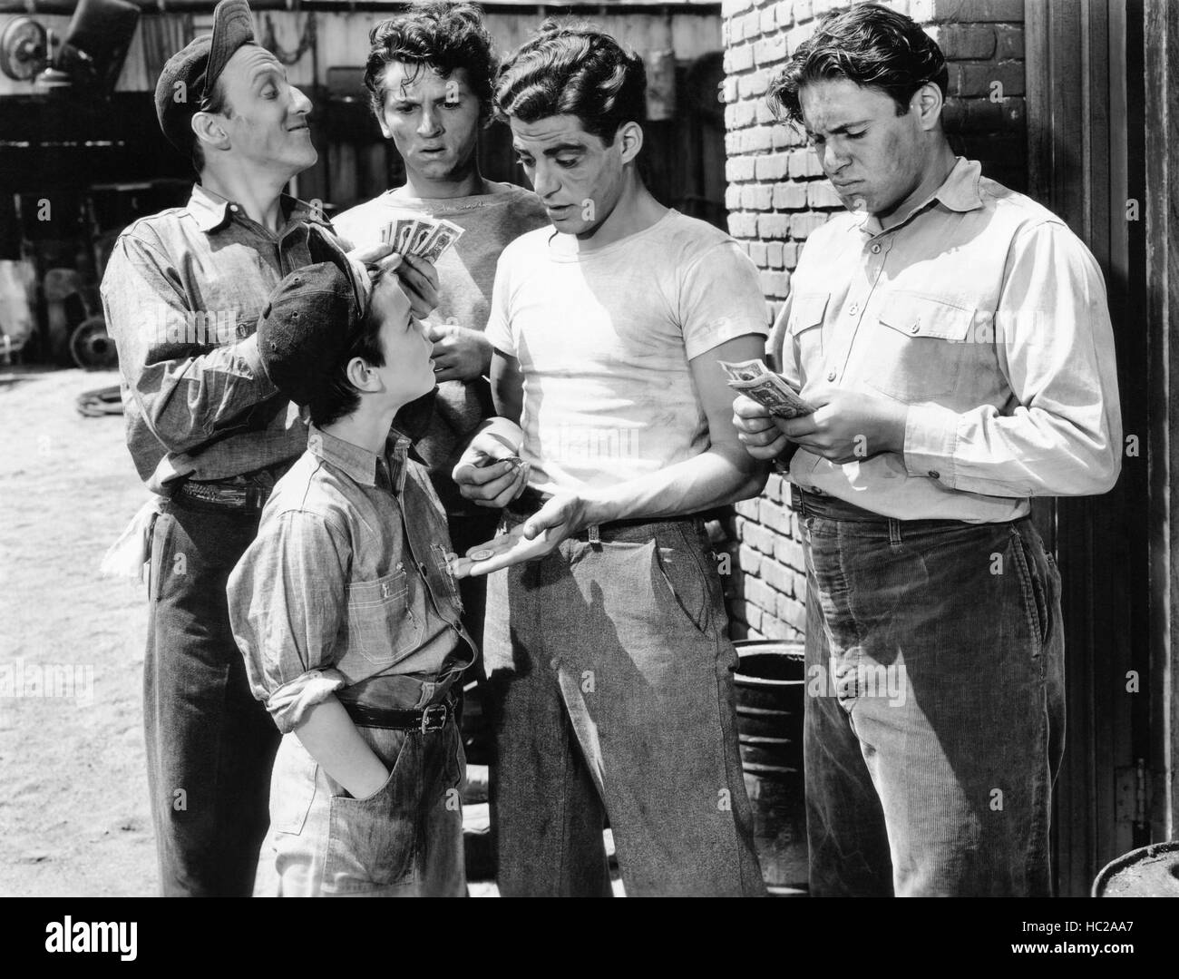 MOB TOWN, from left, Huntz Hall, Darryl Hickman, Gabriel Dell, Billy ...