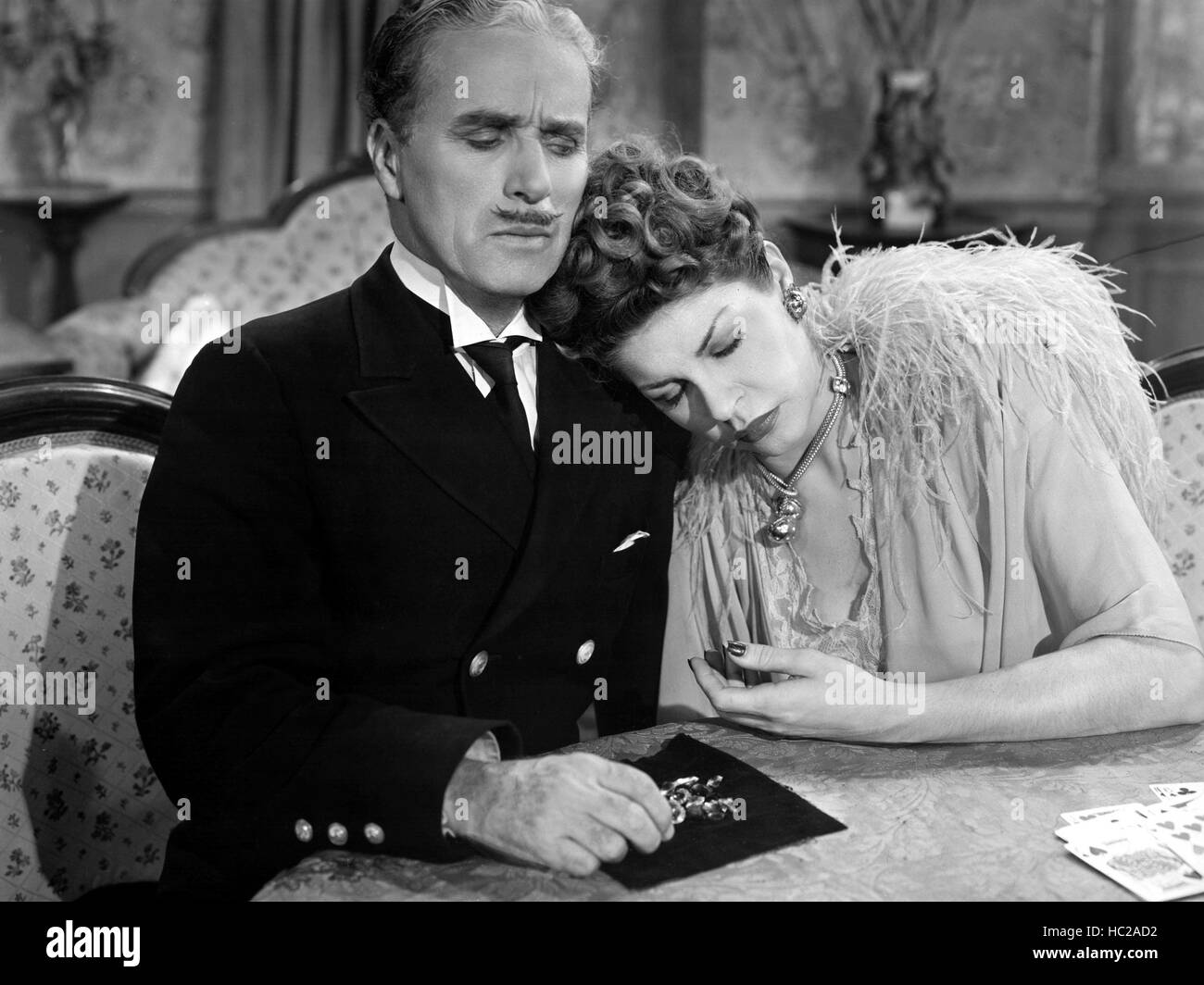 MONSIEUR VERDOUX, Charlie Chaplin, Martha Raye, 1947 Stock Photo - Alamy