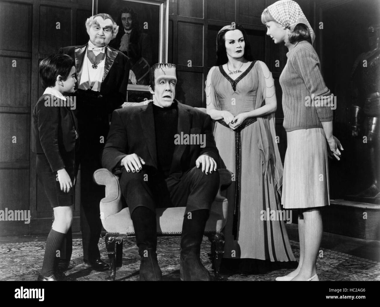 Munster Go Home From Left Butch Patrick Al Lewis Fred Gwynne