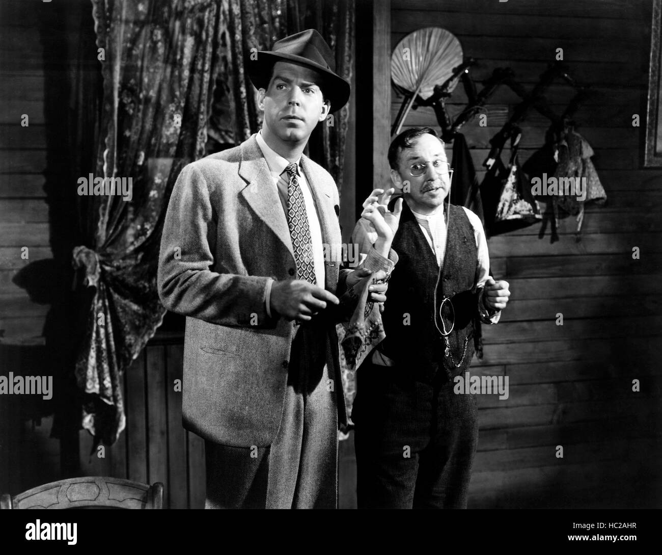 MURDER, HE SAYS, from left, Fred MacMurray, Porter Hall, 1945 Stock ...