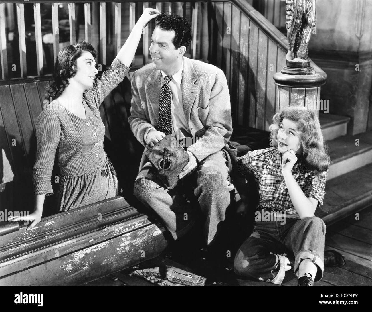 MURDER, HE SAYS, from left: Jean Heather, Fred MacMurray, Helen Walker ...