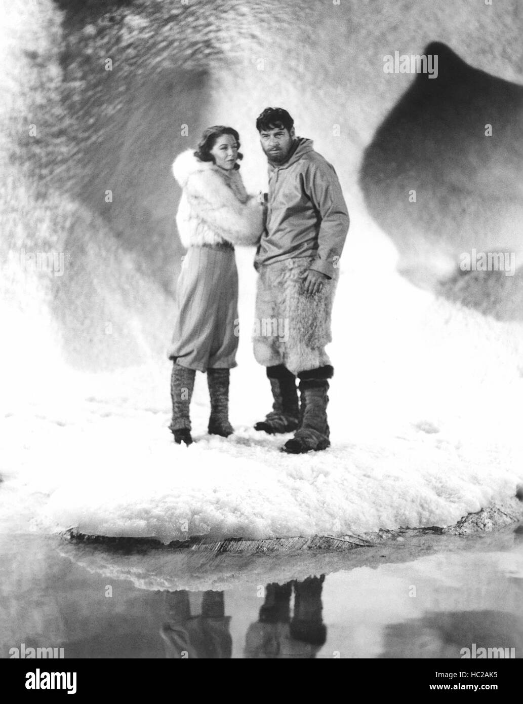 MUTINY IN THE ARCTIC, from left: Anne Nagel, Richard Arlen, 1941 Stock ...