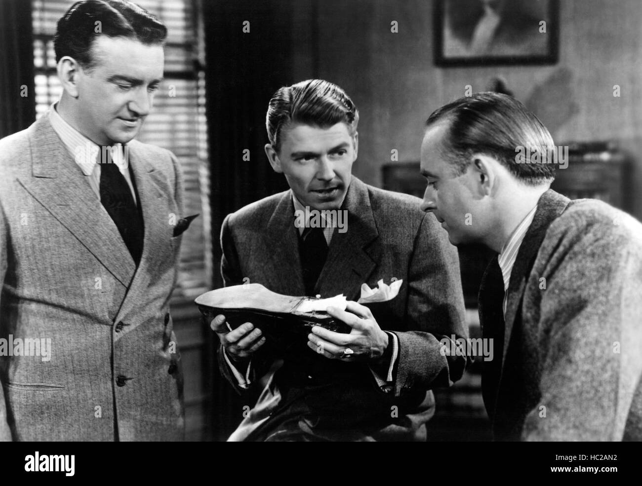 MURDER IN THE AIR, John Litel, Ronald Reagan, Eddie Foy Jr., 1940 Stock ...