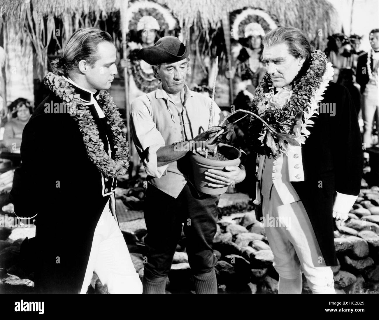 MUTINY ON THE BOUNTY, from left, Marlon Brando, Richard Haydn, Trevor ...