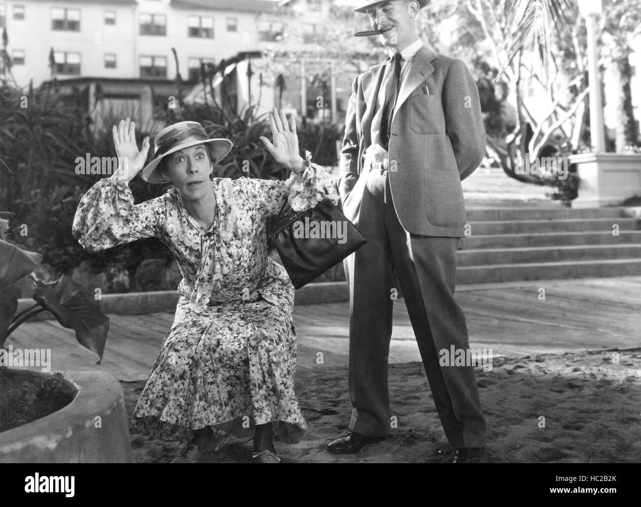 MURDER ON A HONEYMOON, from left: Edna May Oliver, James Gleason, 1935 ...