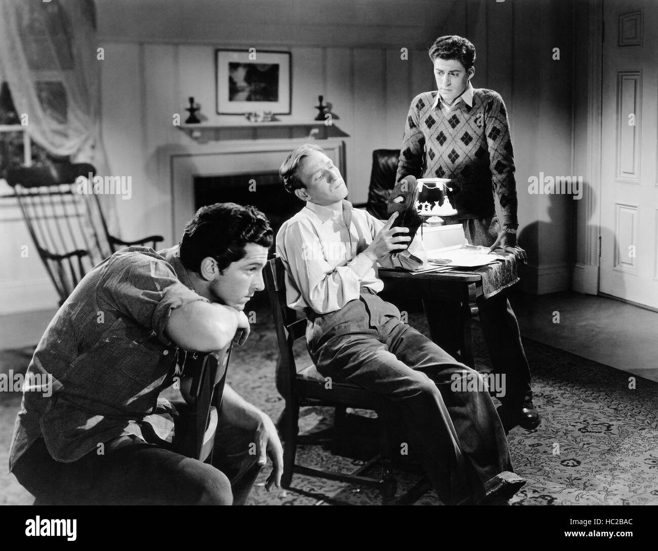 MUG TOWN, from left, Gabriel Dell, Huntz Hall, Billy Halop, 1943 Stock ...