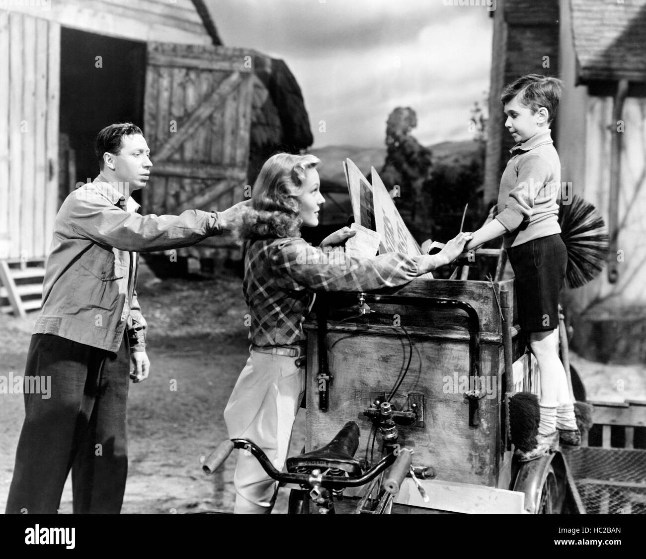 MUCH TOO SHY, from left, George Formby, Eileen Bennett, Jimmy Clitheroe ...