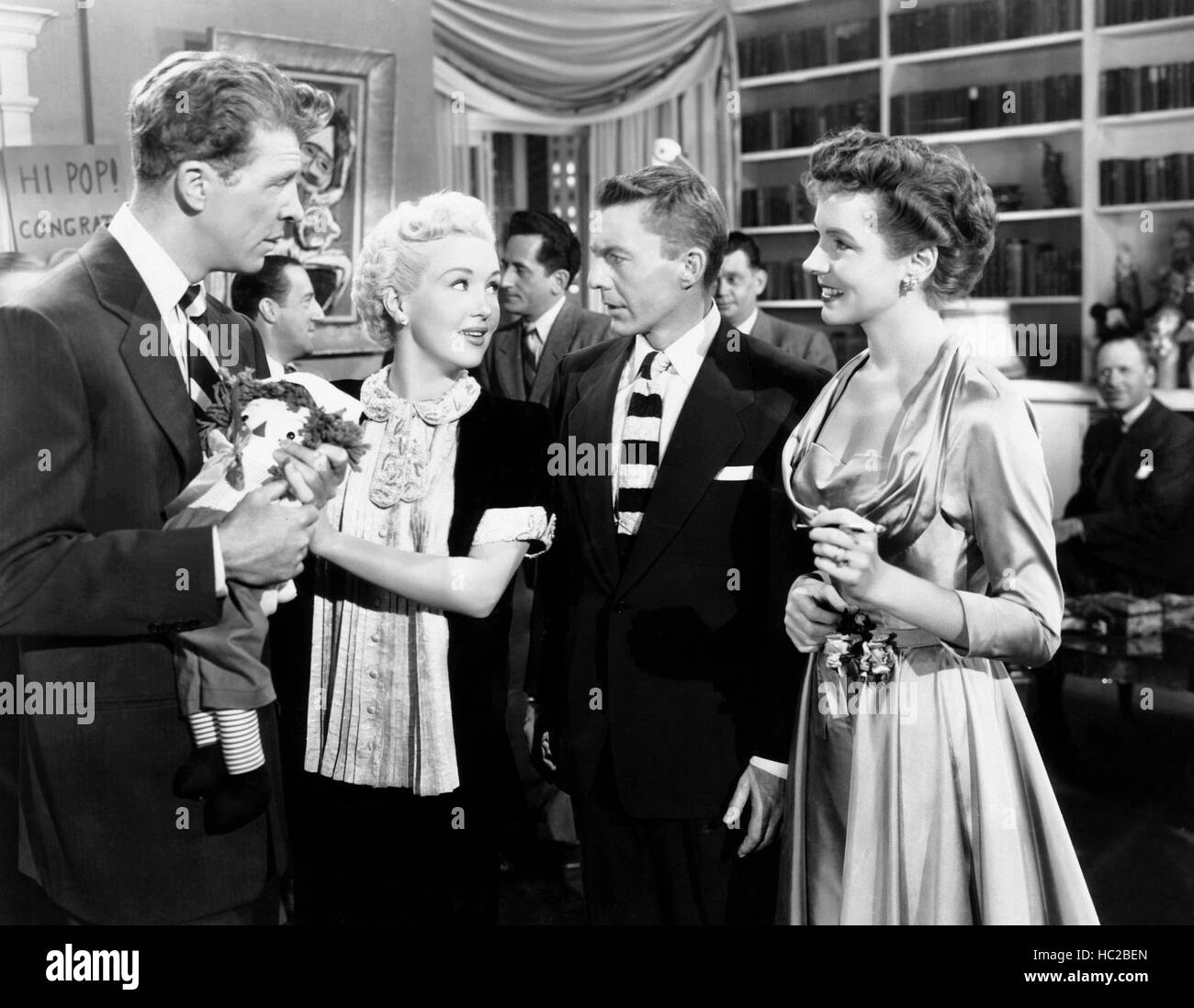 MY BLUE HEAVEN, from left, Dan Dailey, Betty Grable, David Wayne, Jane ...