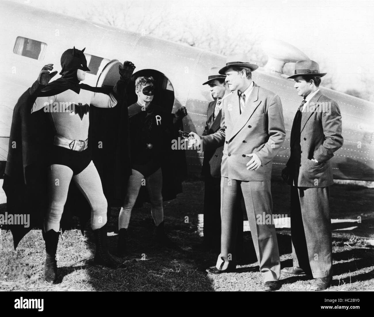 NEW ADVENTURES OF BATMAN AND ROBIN, Robert Lowery, John Duncan, etc ...