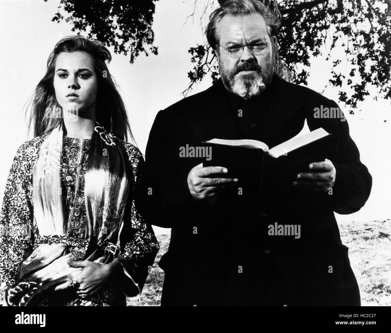 NECROMANCY, Lee Purcell, Orson Welles, 1972 Stock Photo - Alamy