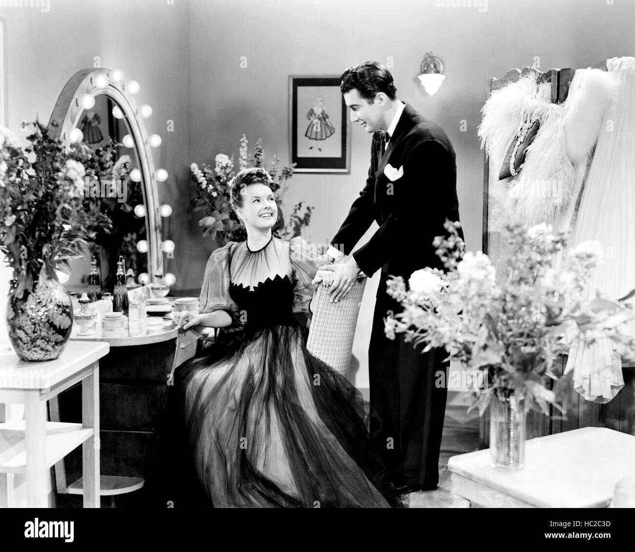 NEARLY EIGHTEEN, from left, Gale Storm, Rick Vallin, 1943 Stock Photo ...