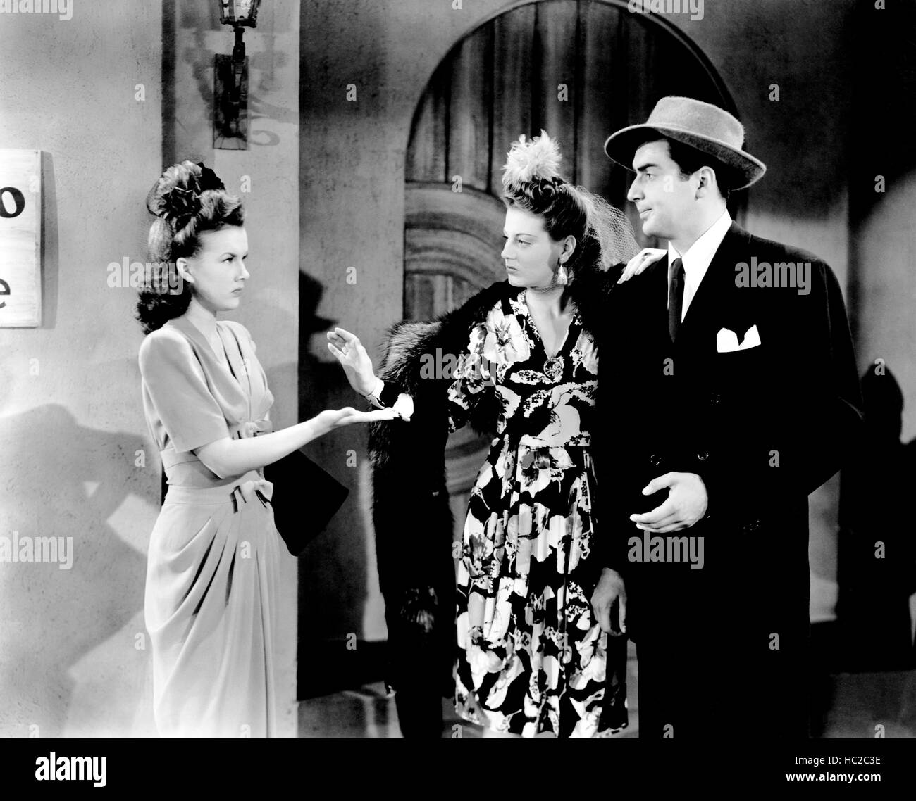 NEARLY EIGHTEEN, from left, Gale Storm, Bebe Fox, Rick Vallin, 1943 ...