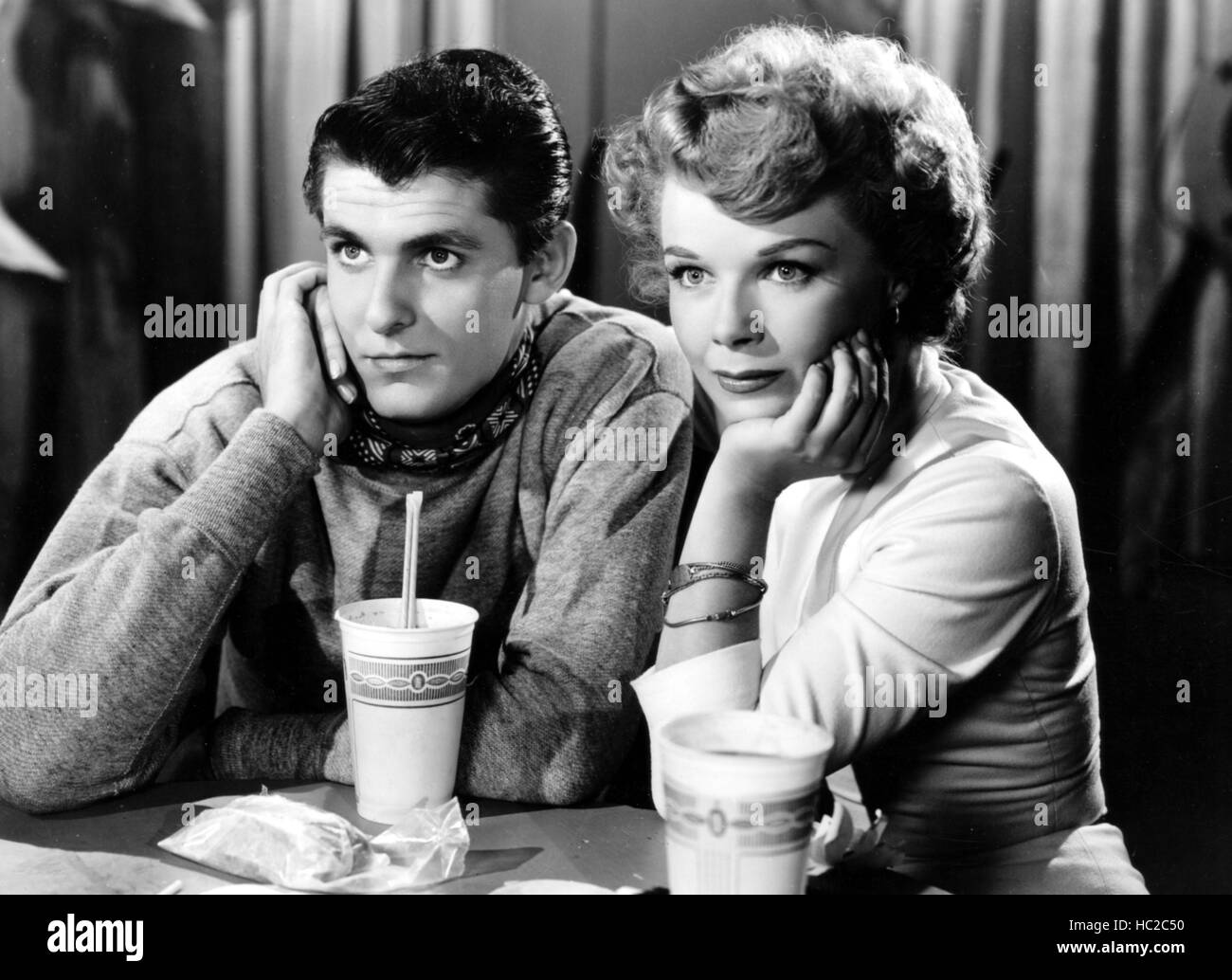 NEVER FEAR (aka THE YOUNG LOVERS), Keefe Brasselle, Sally Forrest, 1949 ...