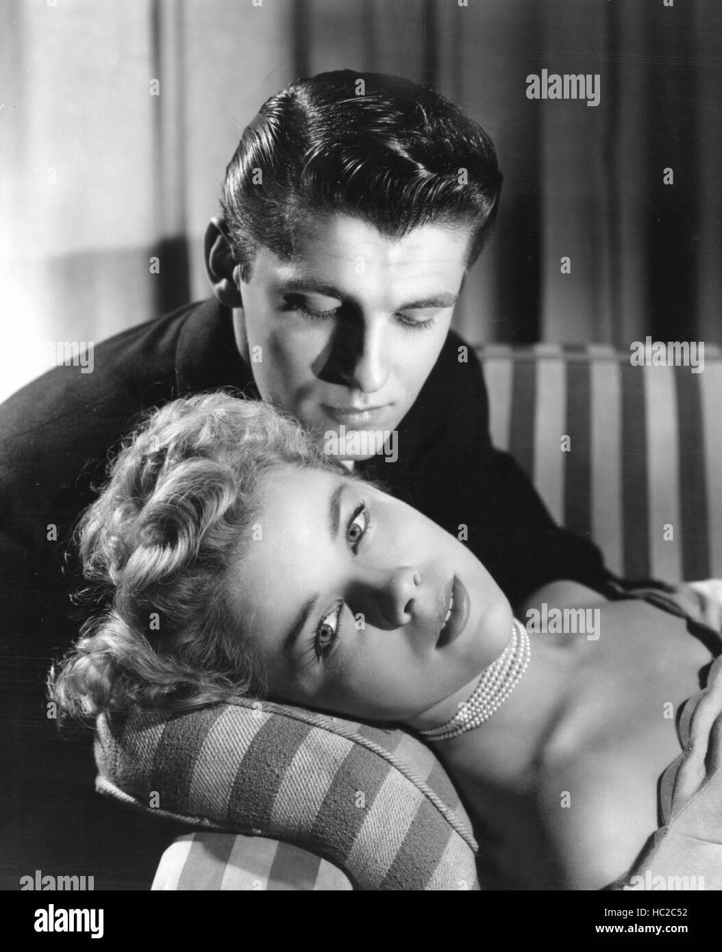 NEVER FEAR (aka THE YOUNG LOVERS), Keefe Brasselle, Sally Forrest, 1949 ...