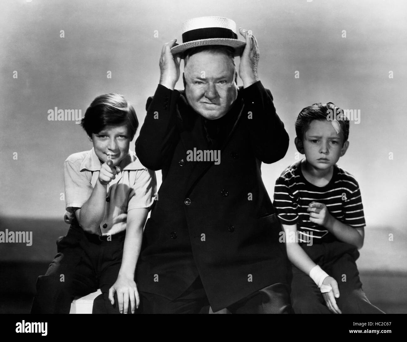 NEVER GIVE A SUCKER AN EVEN BREAK, from left: Billy Lenhart (Butch), W ...