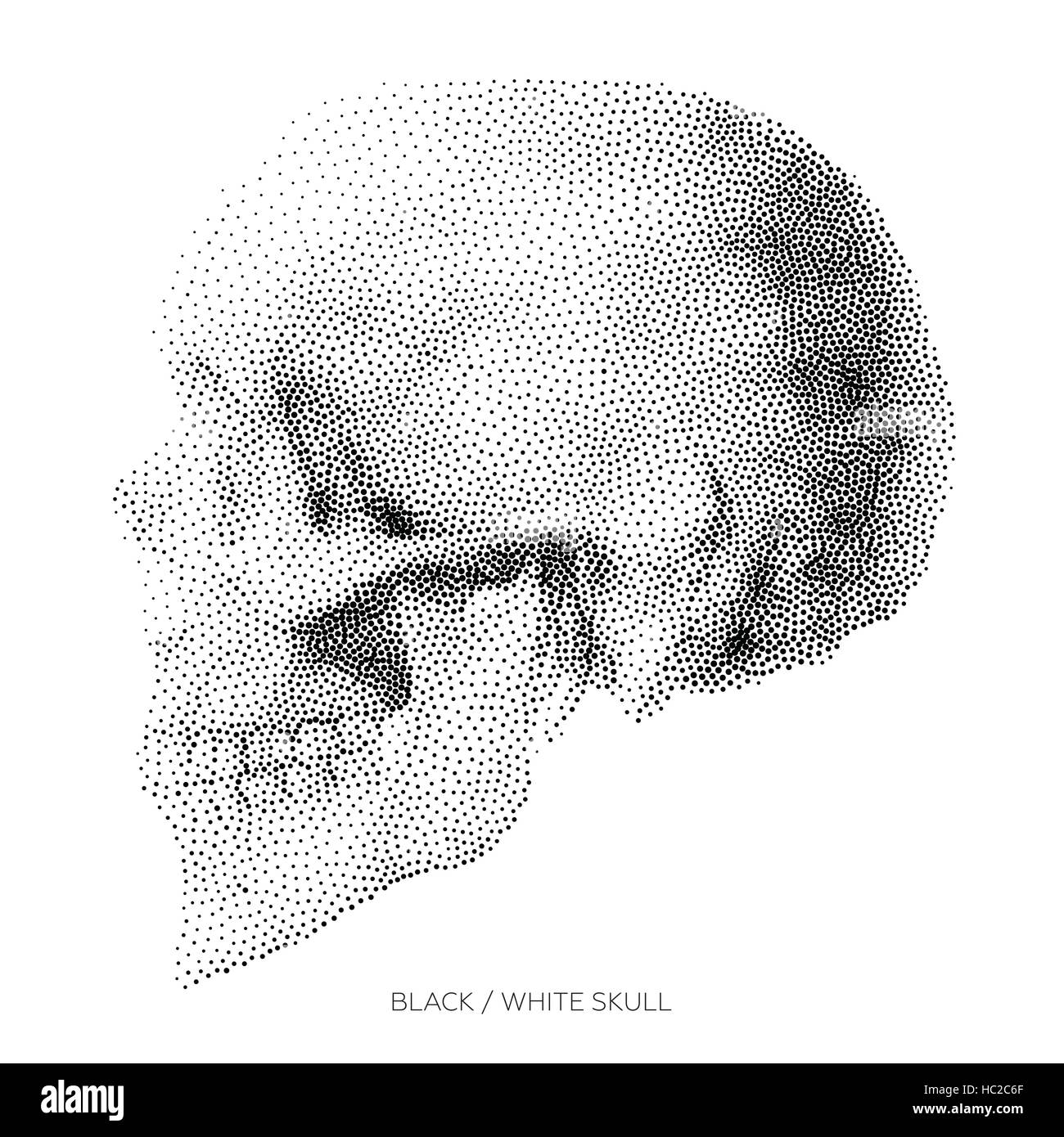 Sugar skull face Black and White Stock Photos & Images - Alamy