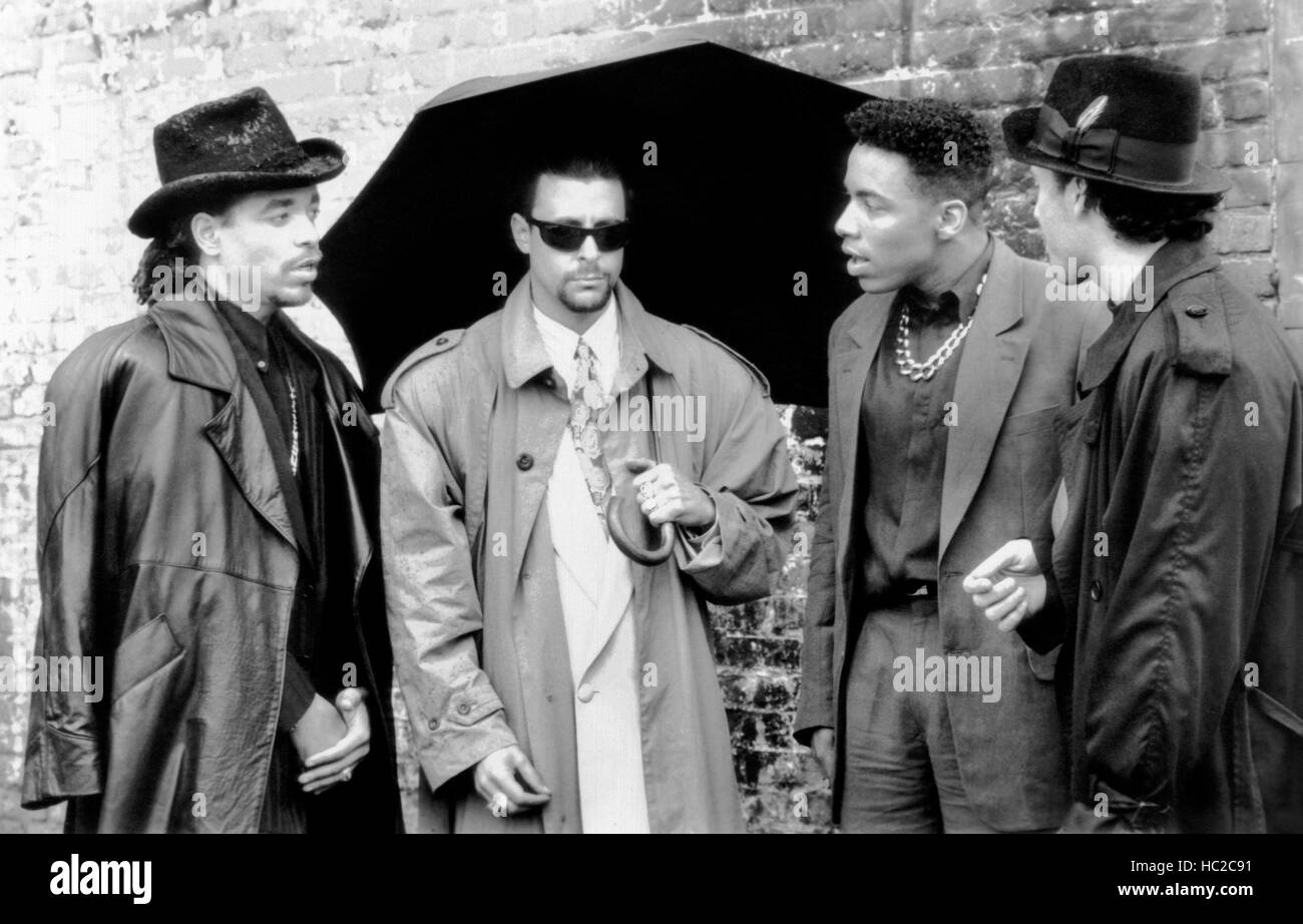 NEW JACK CITY, from left, Ice-T, Judd Nelson, Allen Payne, Anthony De ...