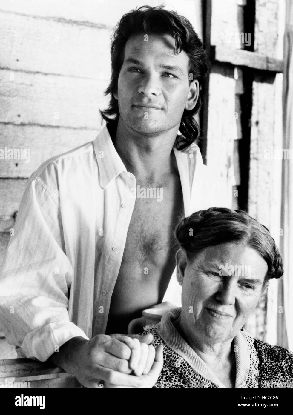 NEXT OF KIN, from left, Patrick Swayze, Jean Ritchie, 1989, ©Warner ...