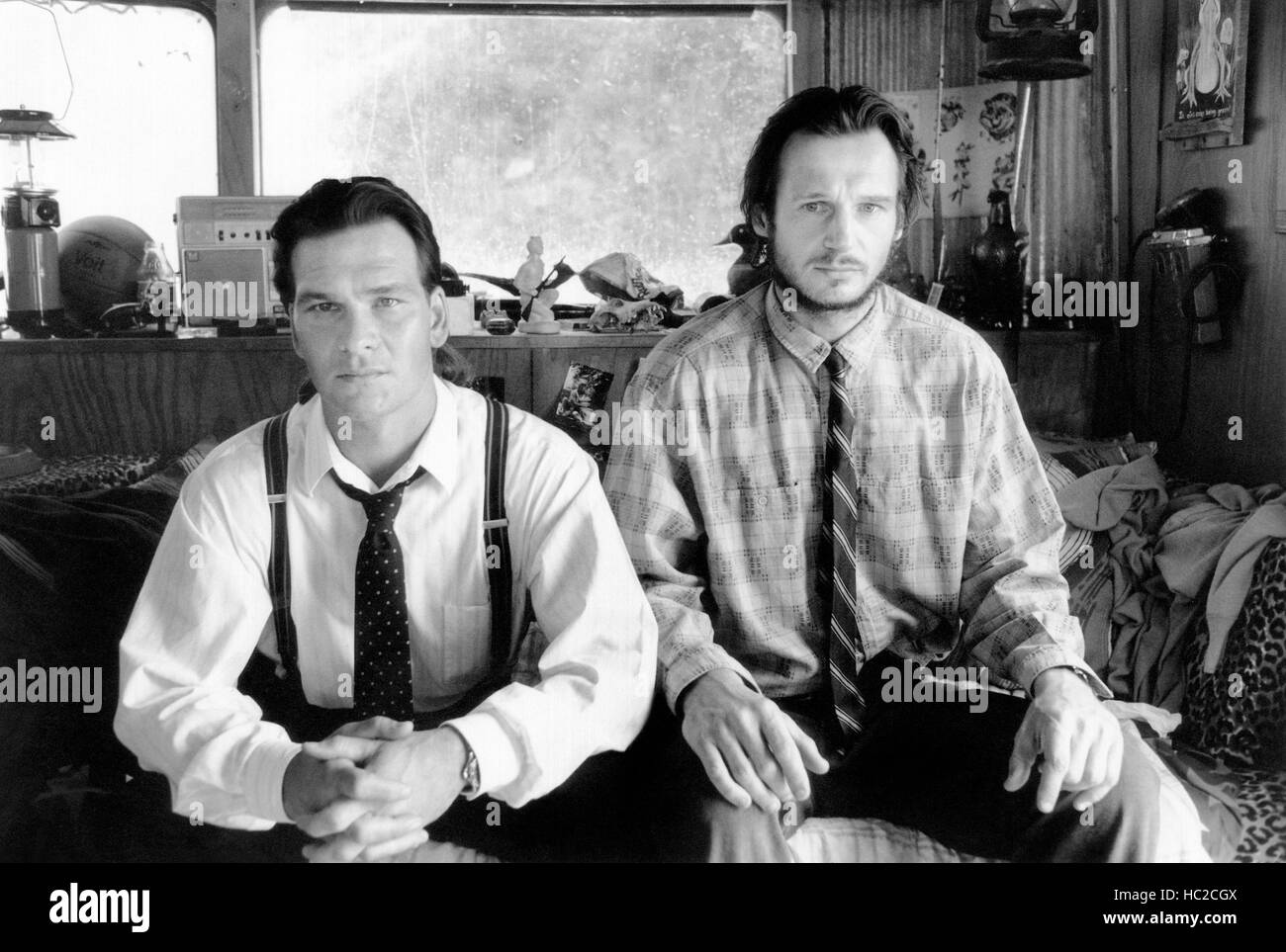 NEXT OF KIN, from left, Patrick Swayze, Liam Neeson, 1989, ©Warner ...