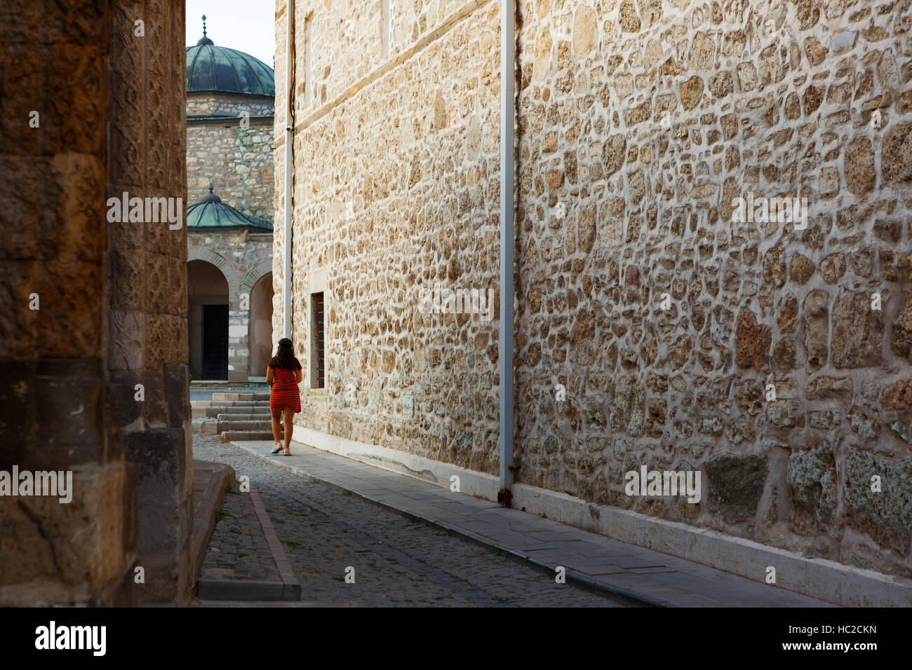 Exterior walls of Esrefoglu Mosque in Beysehir province Stock Photo - Alamy