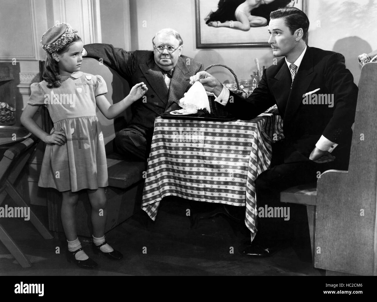 NEVER SAY GOODBYE, Patti Brady, S.Z. Sakall, Errol Flynn, 1946 Stock ...
