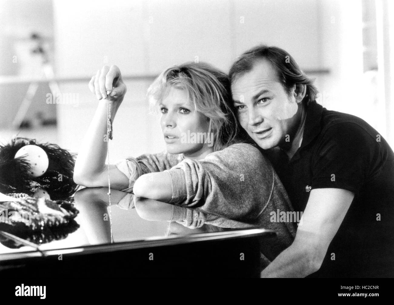 NEVER SAY NEVER AGAIN, from left, Kim Basinger, Klaus Maria Brandauer ...