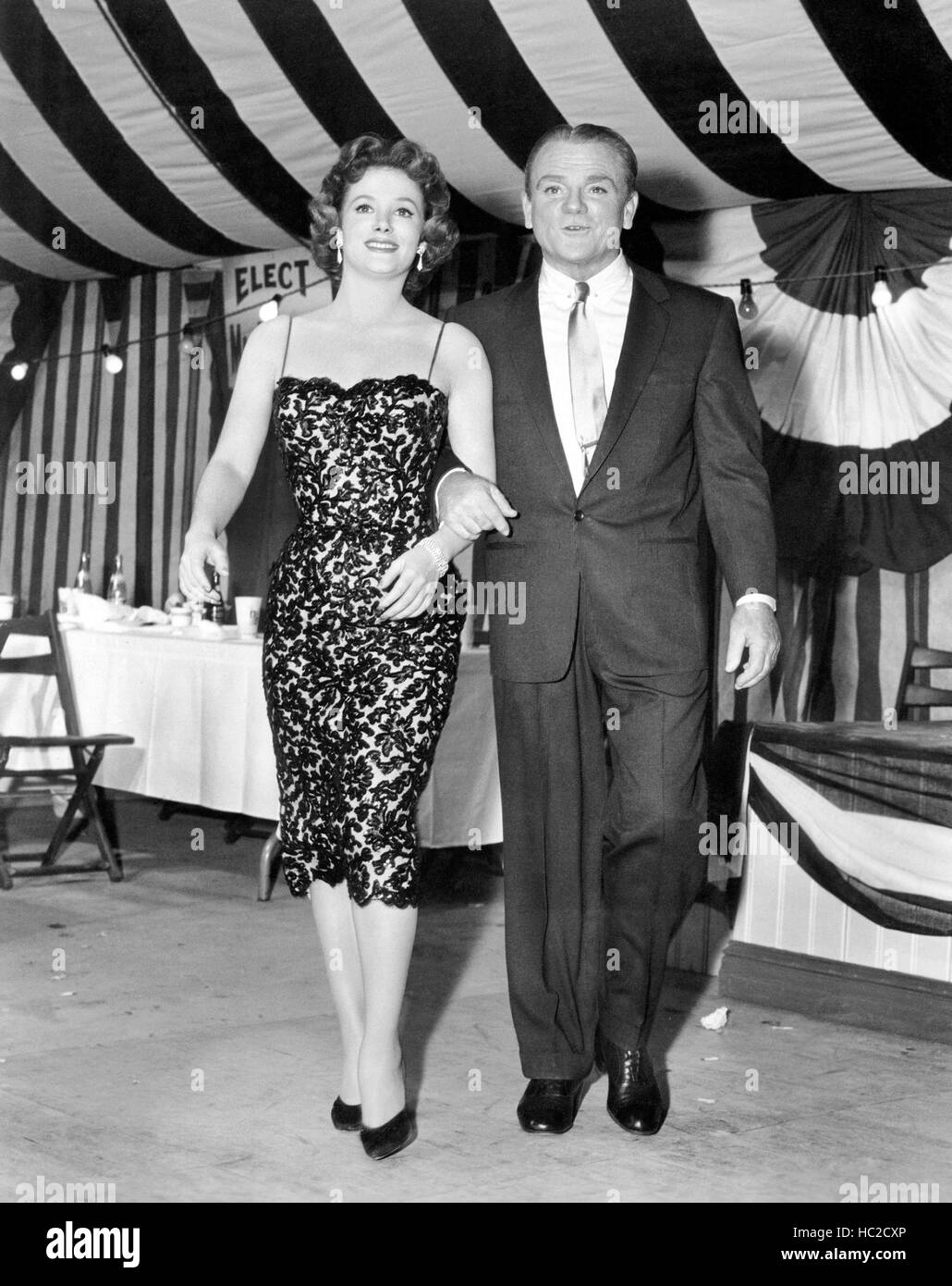 NEVER STEAL ANYTHING SMALL, from left: Cara Williams, James Cagney ...