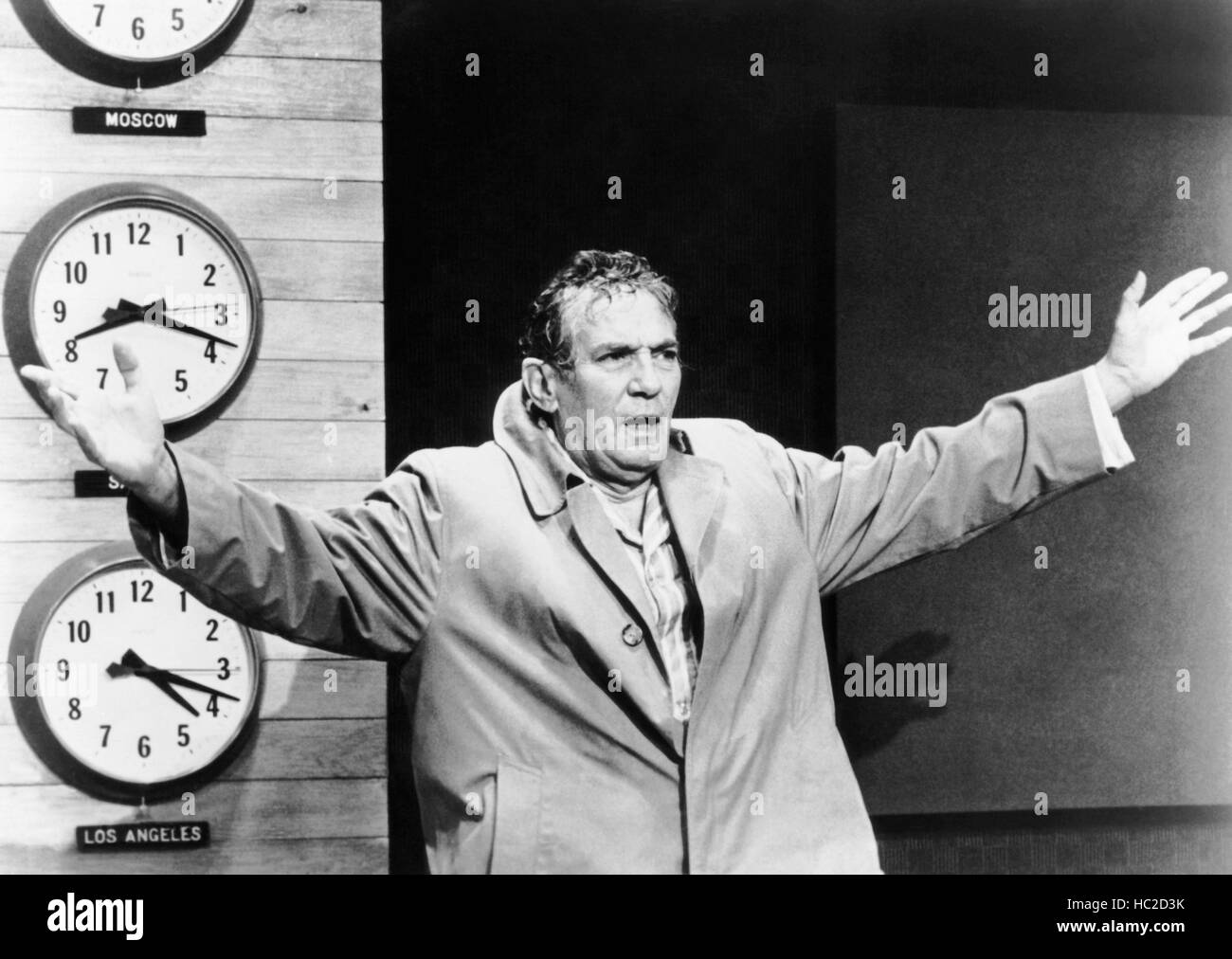 NETWORK, Peter Finch, 1976 Stock Photo - Alamy