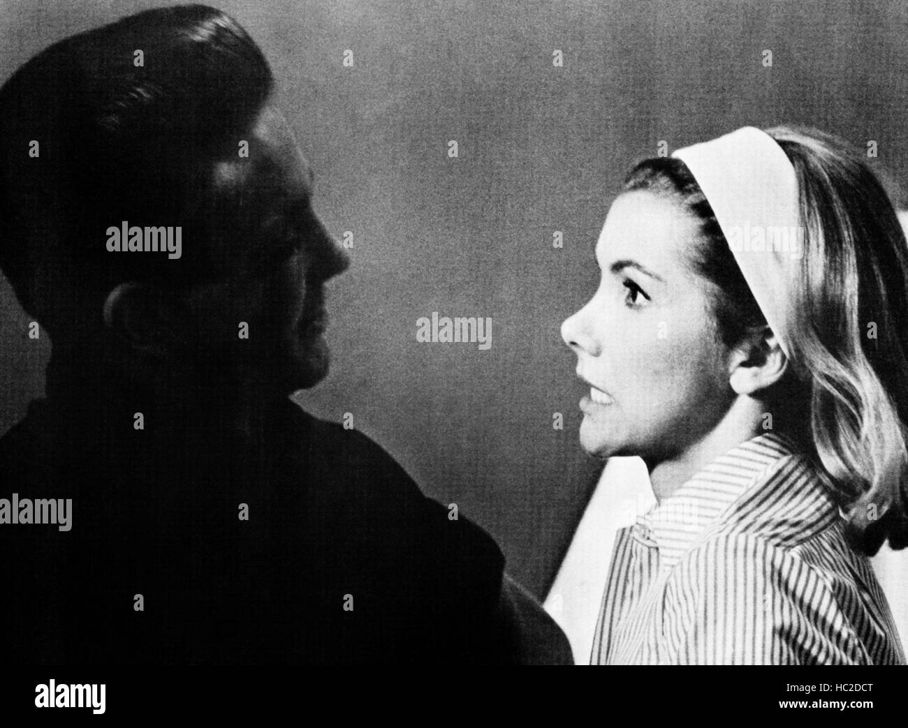 NIGHT MUST FALL, from left: Albert Finney, Susan Hampshire, 1964 Stock ...